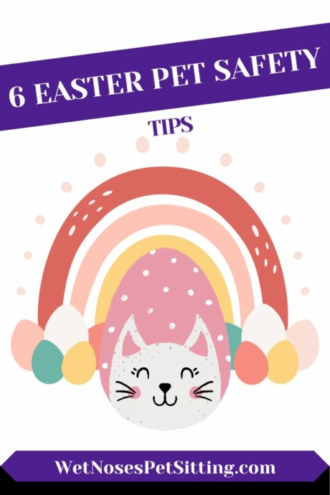 6 Easter Safety Tips for Pets - Wet Noses Pet Sitting