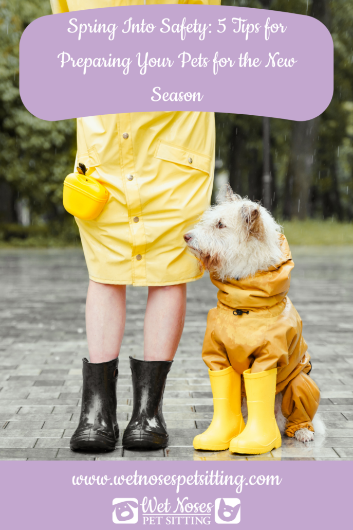 5 Tips for Preparing Your Pets for the New Season